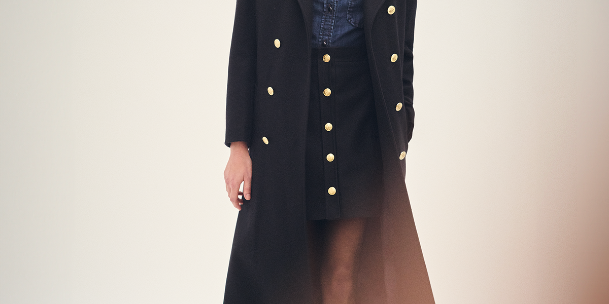 Winter 2024 Women's look Greco Coat • Bonpoint