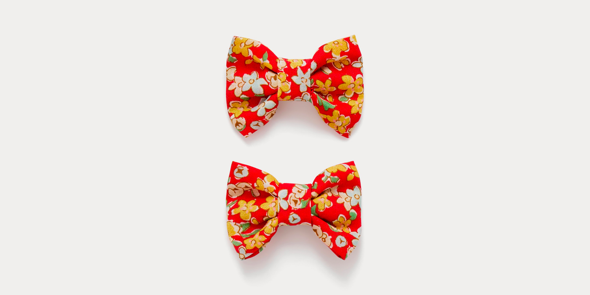Miniclic barrettes made with Liberty fabrics • Bonpoint
