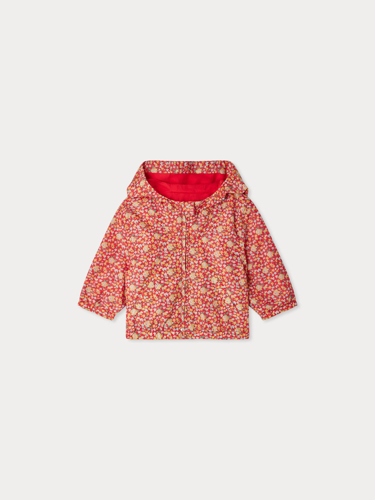Alana hooded raincoat made with Liberty fabrics • Bonpoint