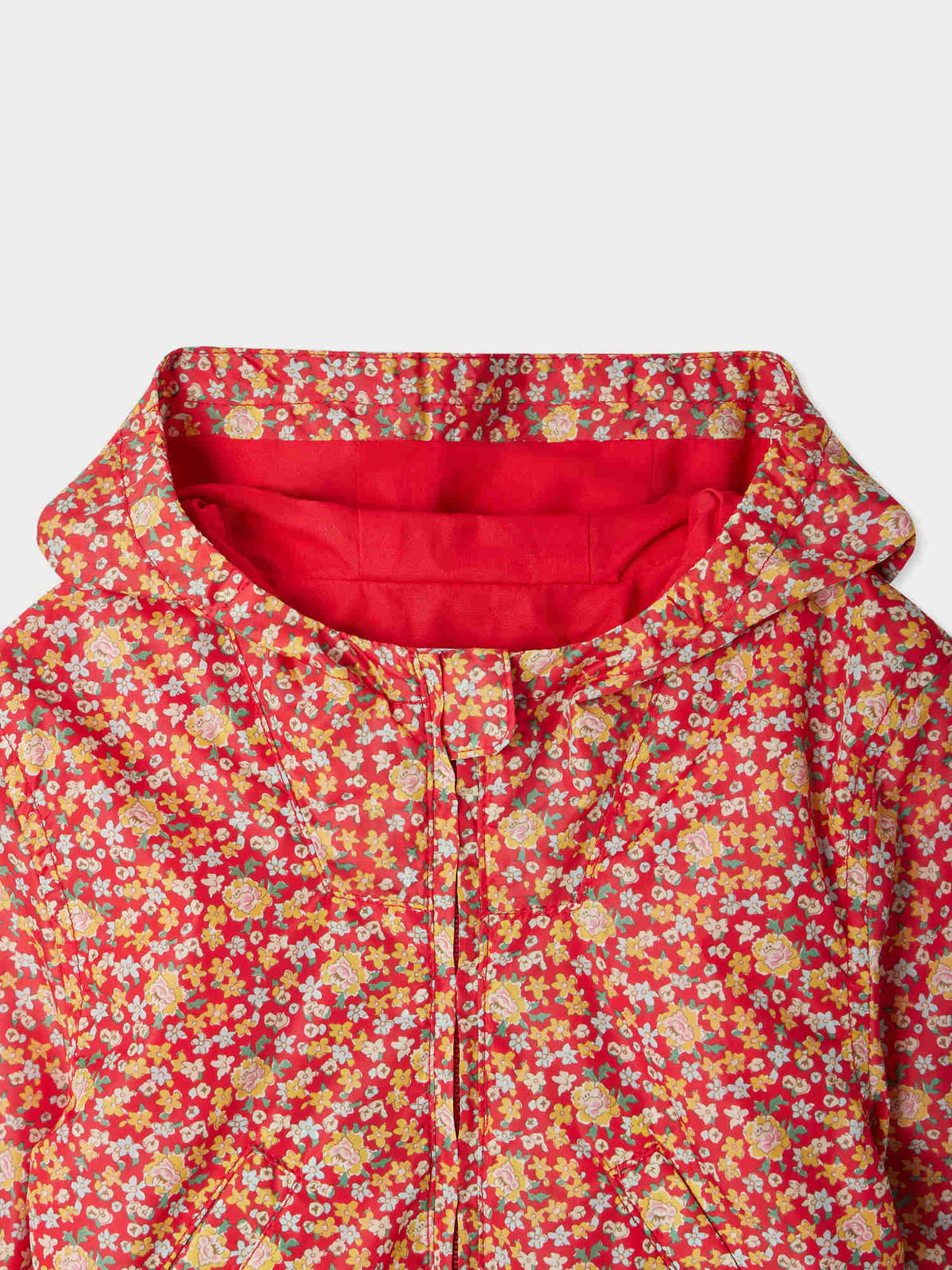 Alana hooded raincoat made with Liberty fabrics • Bonpoint