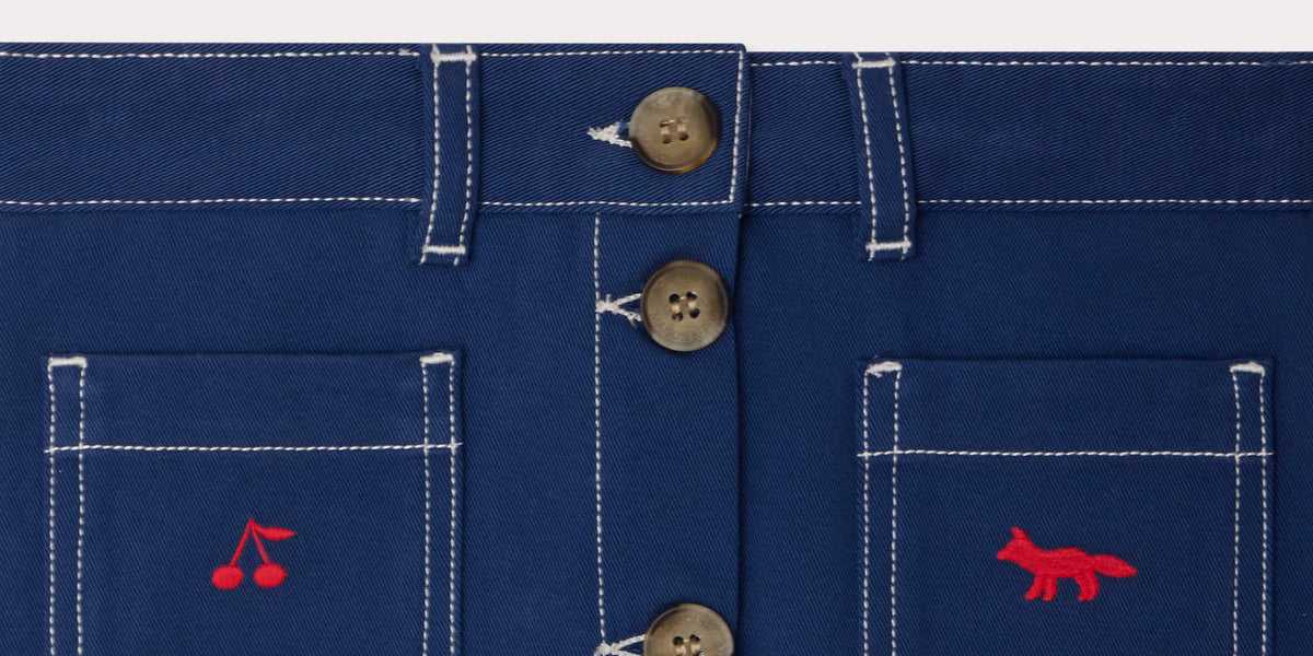 Bonpoint x Maison Kitsuné Laurine Skirt