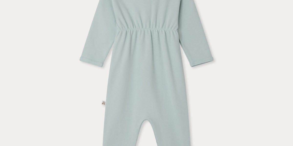 Anton hand-embroidered whale and seashell pyjamas in organic cotton ...