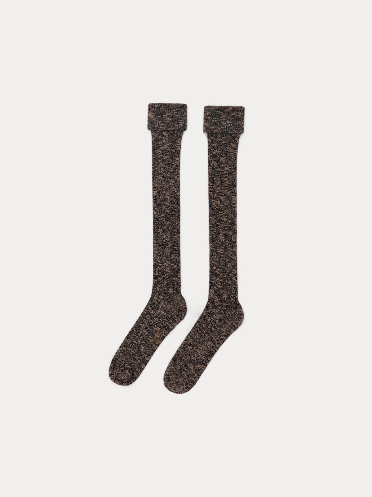 Chamonix heather grey socks • Bonpoint